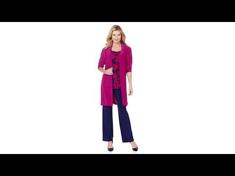 Antthony 3pc Jacket Tank and Pant Set