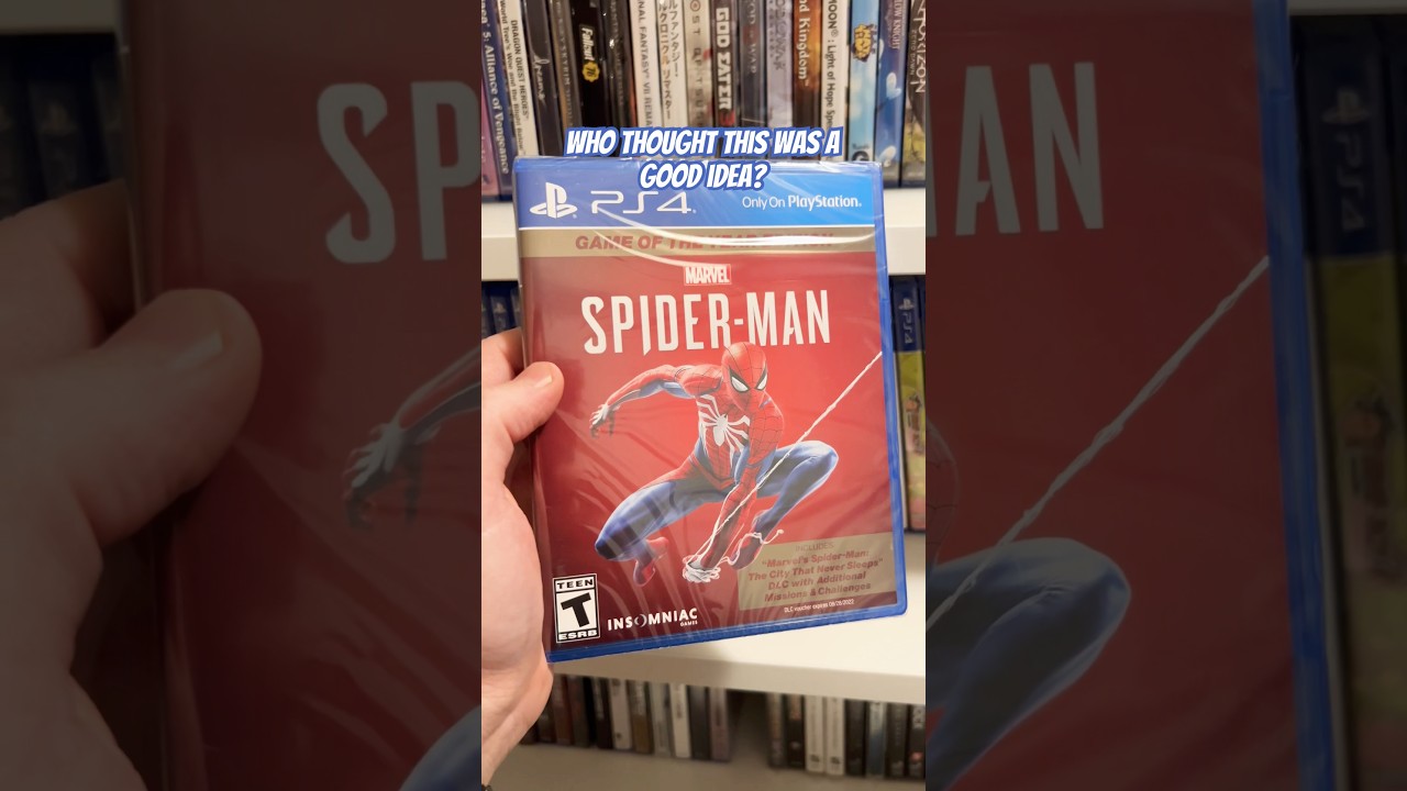 Who thought this was a GOOD idea? #spiderman #ps4