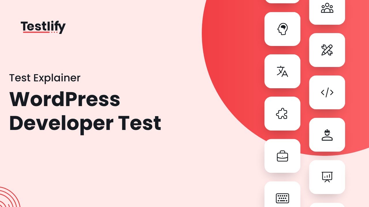 WordPress Developer Test | Testlify