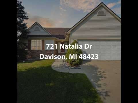 721 Natalia Dr Davison MI 48423 | 3 Bedroom Home For Sale