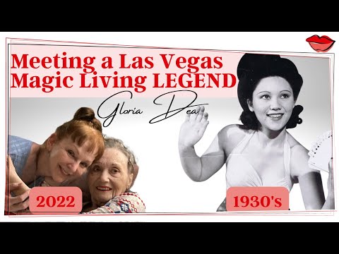 #RARE Female Magician Meeting 99 year old LIVING LEGEND Gloria Dea