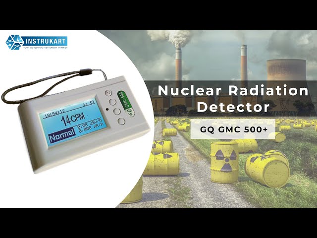 Portable Gamma Radiation Detector - GQ GMC 300E Plus Nuclear Radiation ...
