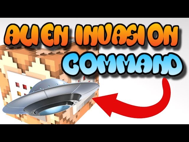 ALIEN INVASION Command Block Creation Minecraft Map