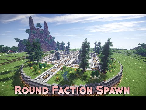 Faction Round Themed Spawn Minecraft Project