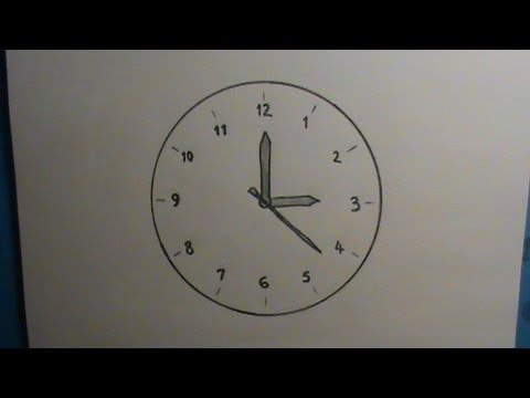 How to Draw a Clock