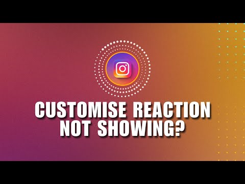 ???? MASTERY: Instagram Story Reaction Sticker Option Not Showing|Customise Your Reaction Not Showing