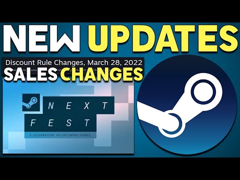 STEAM UPDATES - NEW SALE CHANGES + NEW EVENT TODAY!