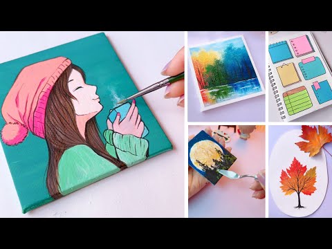 Easy Art Ideas | Painting Techniques for Beginners #shorts #art