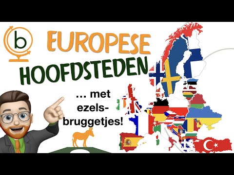 Onthoud alle Europese hoofdsteden met deze Handige Ezelsbruggetjes