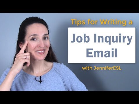 How to Write a Job Inquiry Email ๐ป๐ฉโ๐ผ Tips for Job Searches ๐ฑ๐จโ๐ผ