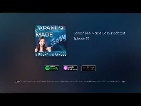 25 Japanese Made Easy Podcast - More Wa and Wa - Asking if it's ok to do something in Japanese