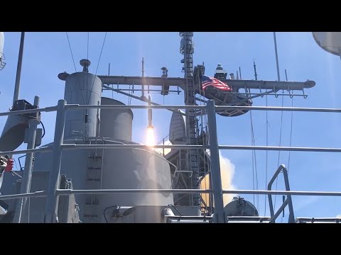 NSWC Corona Engineer Installs PETRA Antenna aboard USS Fitzgerald
