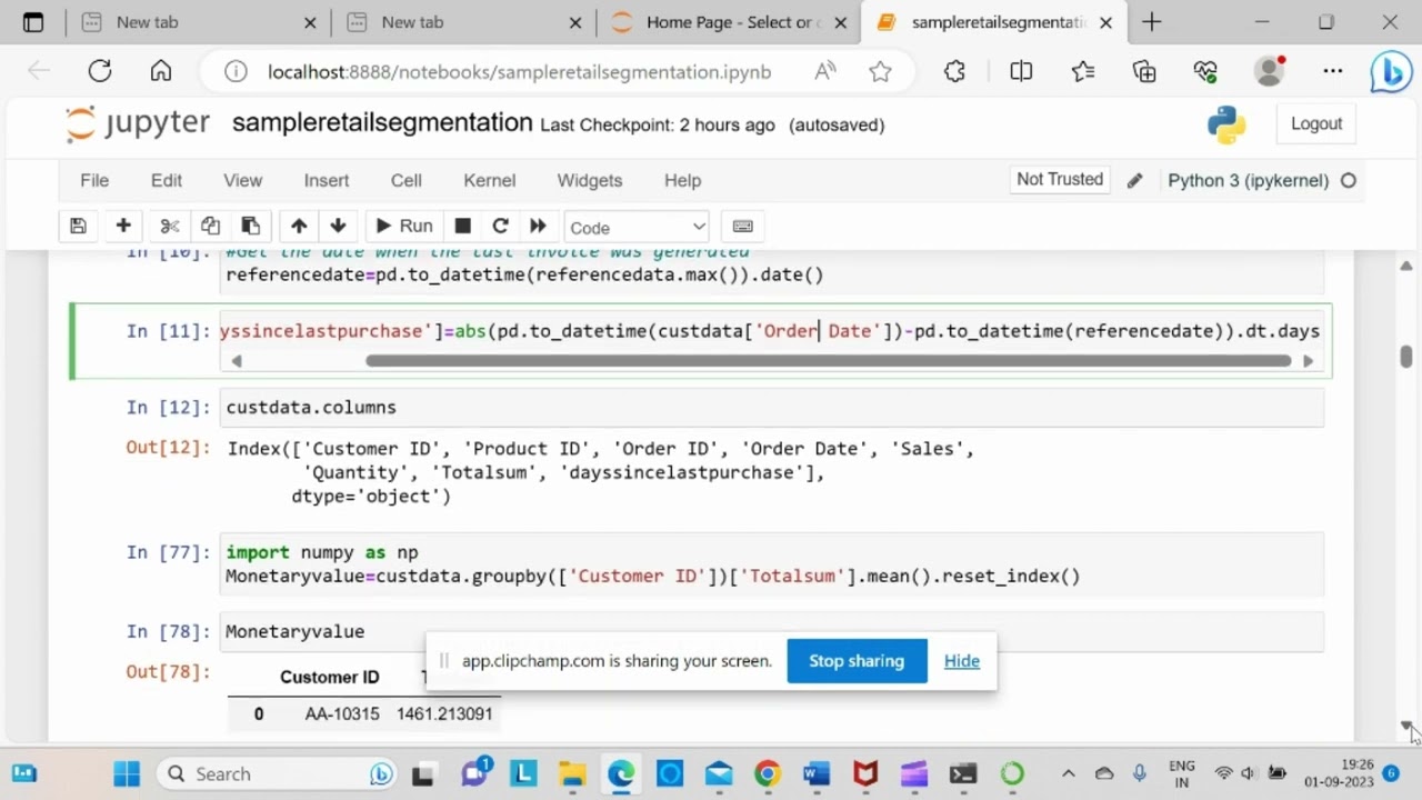 Marketing data science:RFM segmentation