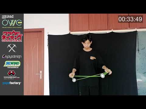 [OWYYC2021] 3A Prelim - Guanghan Li - ONLINE WORLD YOYO CONTEST 2021 Presented by Cloud Native Inc.