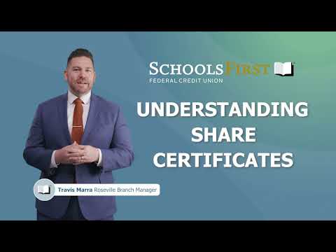 Your Money Minute | Understanding Share Certificates