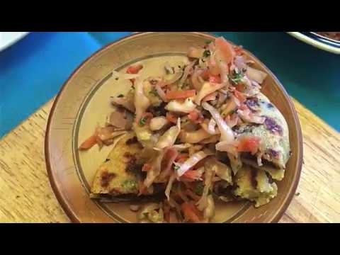 Vegan Pupusas with Curtido
