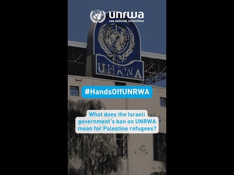 Join UNRWA USA in declaring #HandsOffUNRWA (Hands off @unrwa )