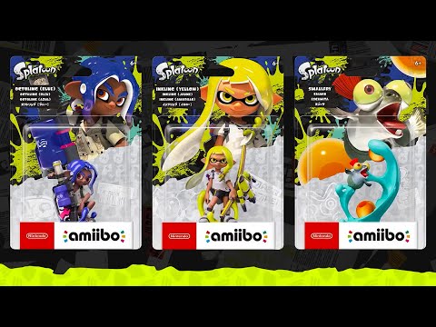 Splatoon 3 amiibo - Release Date and Functionality!