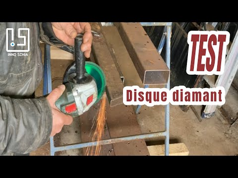 Test disque à tronçonner diamant tout matériaux vendu par Bricodisque.