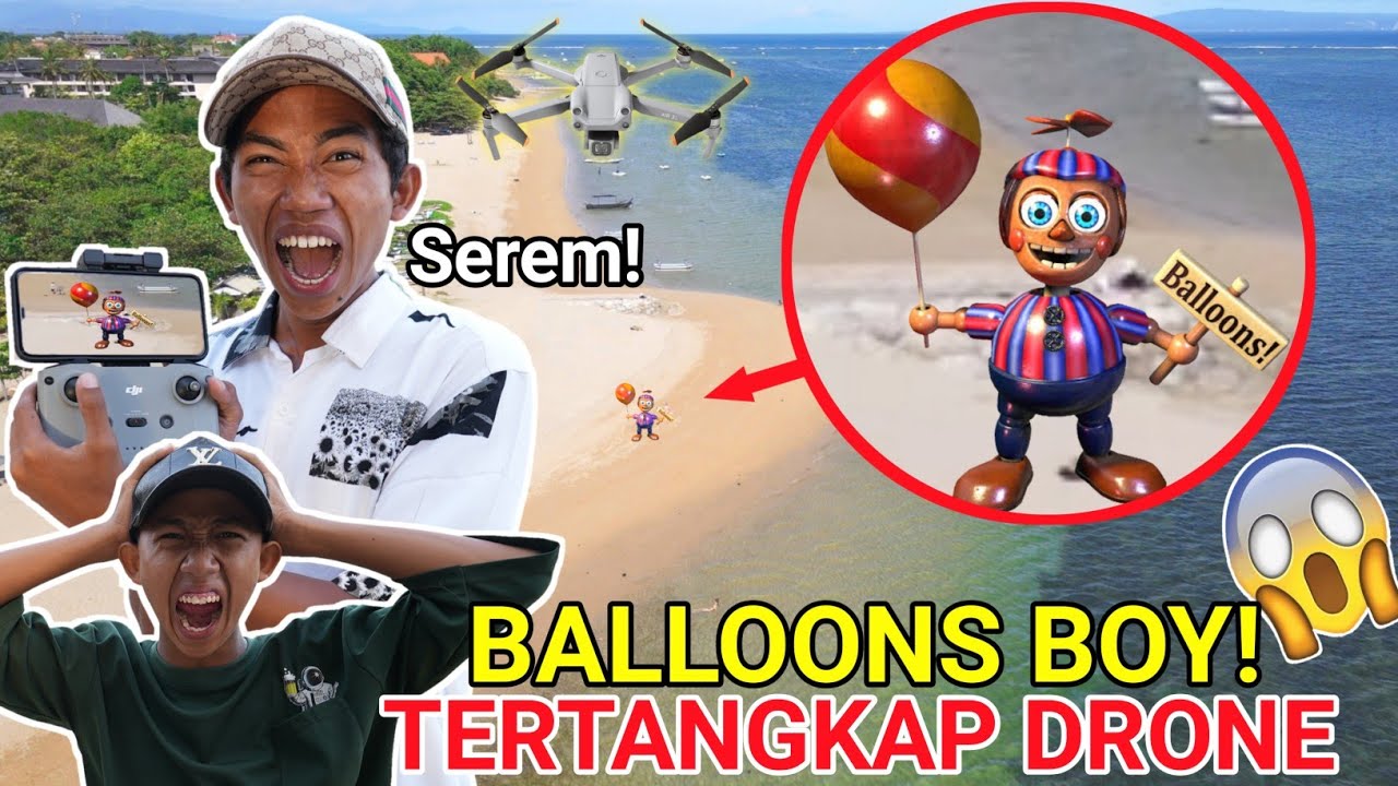 DRONE CAPTURES REAL-WORLD APPEARANCE OF THE H4NTU BALLOON BOY?! | Mikael TubeHD
