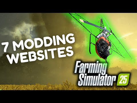 7 BEST WEBSITES For FS25 MODS!