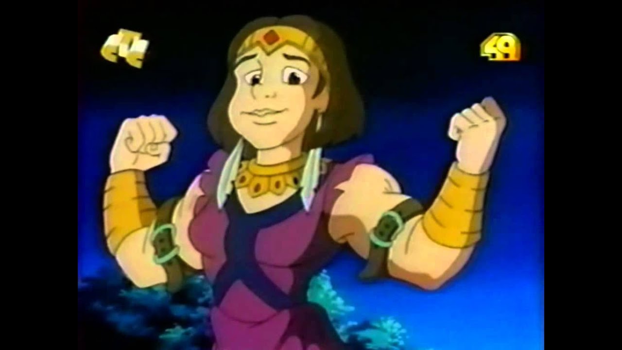 Cartoon biceps flex