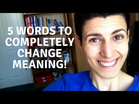 5 Words That Changed Meaning