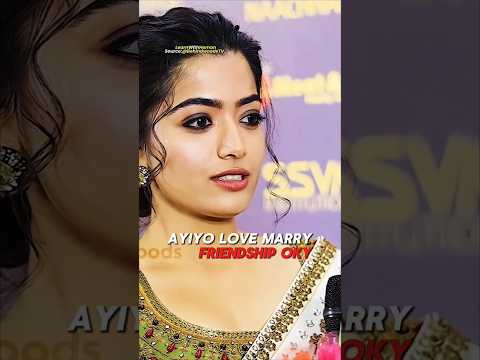 Rashmika Mandanna: The Relationship Rumors with Vijay | Cute Moments ❤️