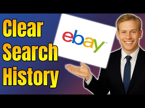 How To Clear Your Search History on eBay 2025 FAST GUIDE