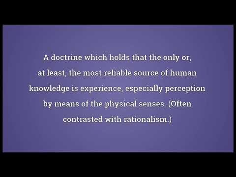 Empiricism Meaning