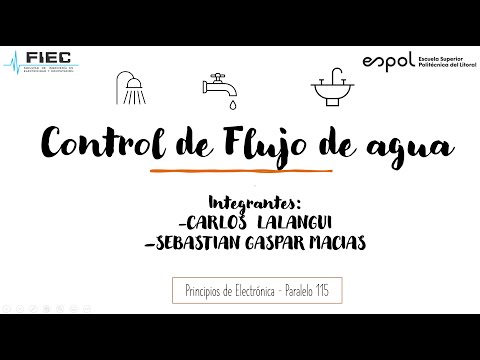 AVANCE 2 - CONTROL DE FLUJO DE AGUA