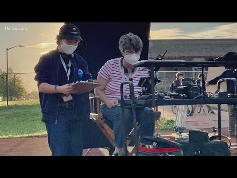 Teen makes dream come true at Atlanta film studio