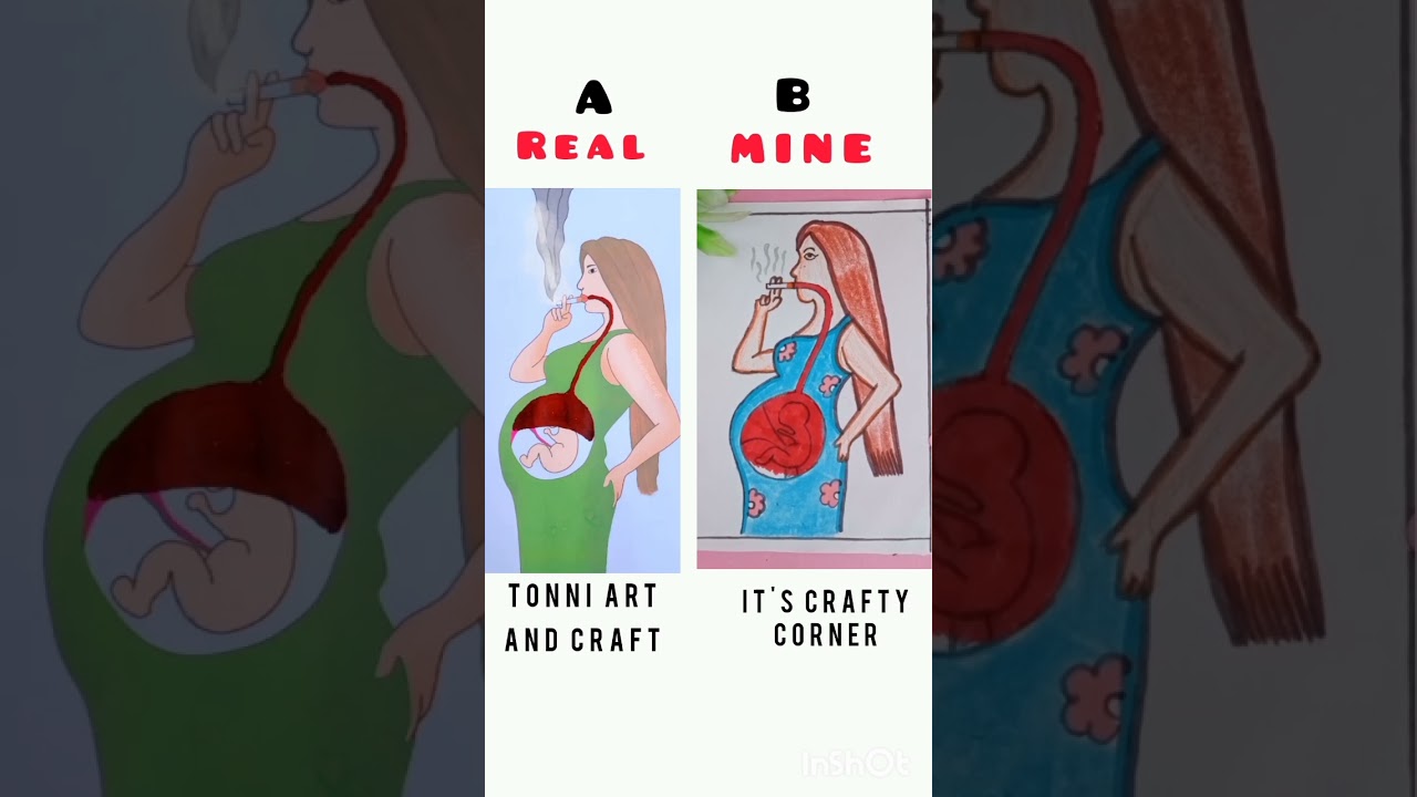 Recreation of @Tonniartandcraft 😃ll Real vs mine🤰☺️ll #shorts #viral #youtubeshorts #shortsfeed