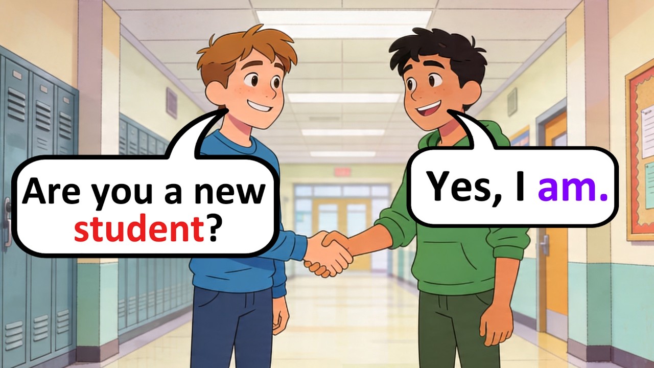 English for Beginners: 5 Simple Daily Dialogues