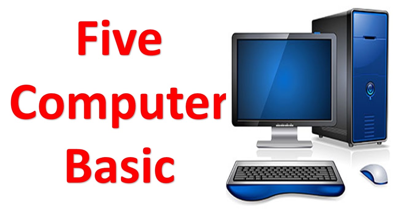 Five basic of computer | Computer tutorial | computer help