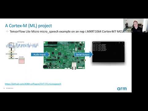 tinyML Talks: Accelerate ML development with cloud-based Arm Cortex-M models