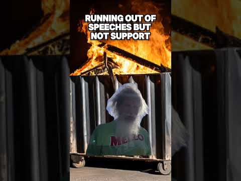 life isn't a dumpster fire, it's a bonfire. but it is a dumpster fire. #meme #motivationalspeech