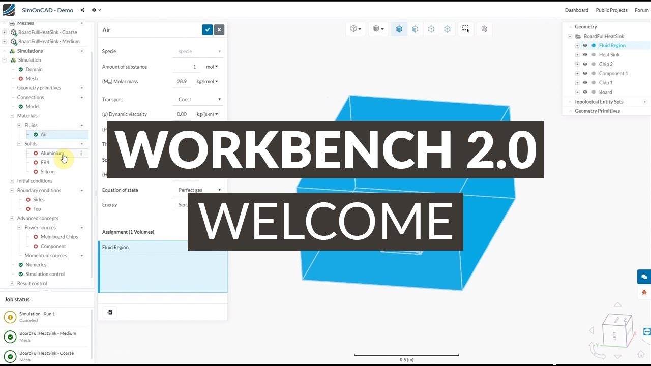Welcome to the SimScale Workbench 2.0