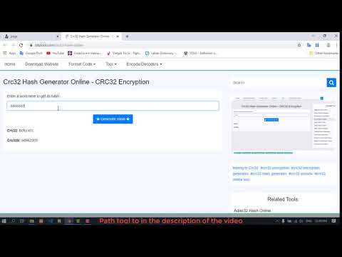 Crc32 Hash Generator Online - CRC32 Encryption