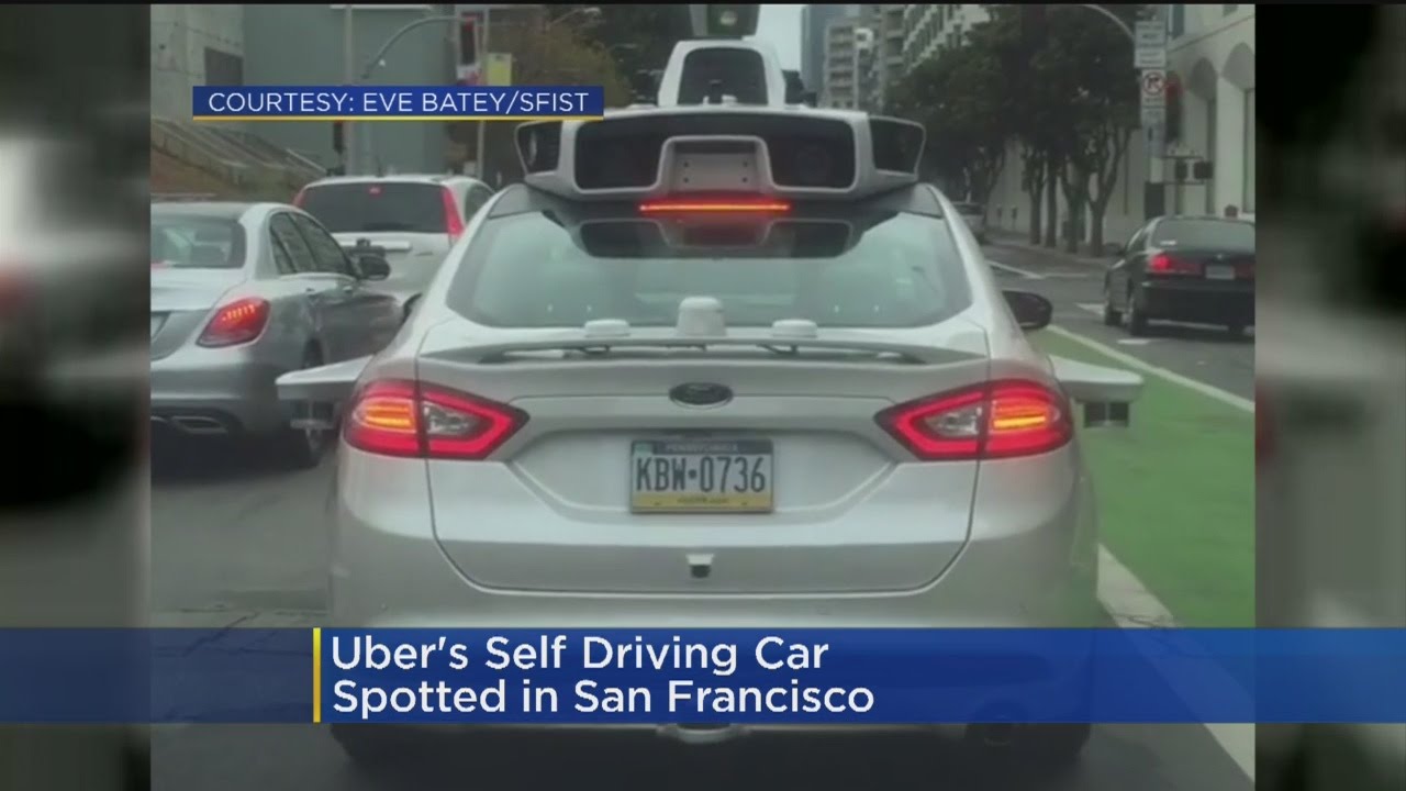Self-Driving Car With Uber Logo Spotted In San Francisco