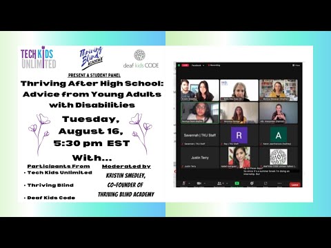 Thriving After High School: Advice from Young Adults with Disabilities