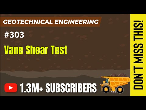 Vane Shear Test - Shear Strength - Geotechnical Engineering - GATE ...