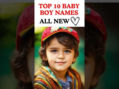 Top 10 Cute Baby Boy Names ❣️ || Cute Hindu Boy Names 2024 ???????? #babyboynames #babynames