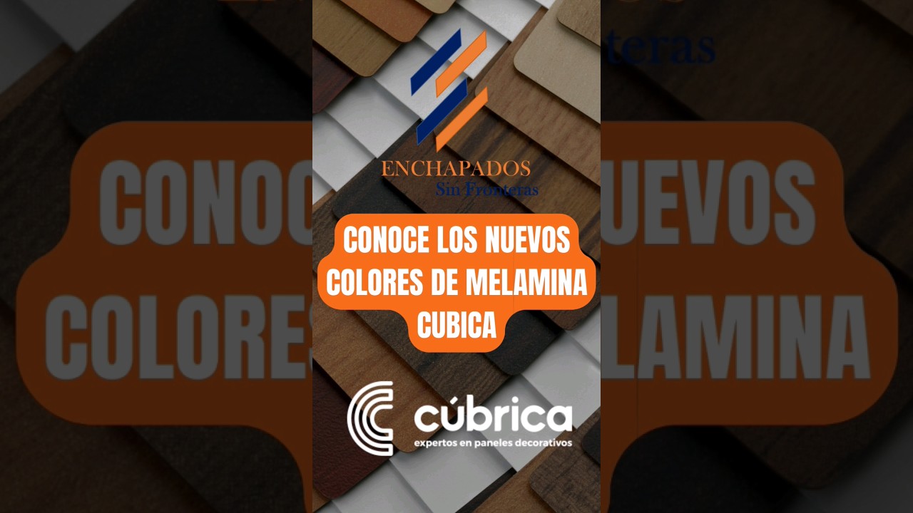 Conoces los nuevos colores en Melamina Cubrica . Todos para entrega inmediata  #melamina #cubrica