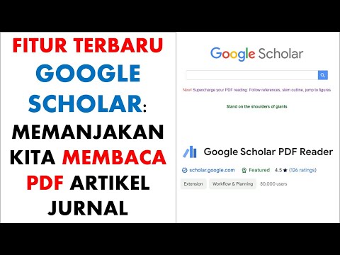 Mengoptimalkan Fitur Baru Google Scholar: PDF Reader untuk Membaca Artikel Jurnal yang Lebih Mudah