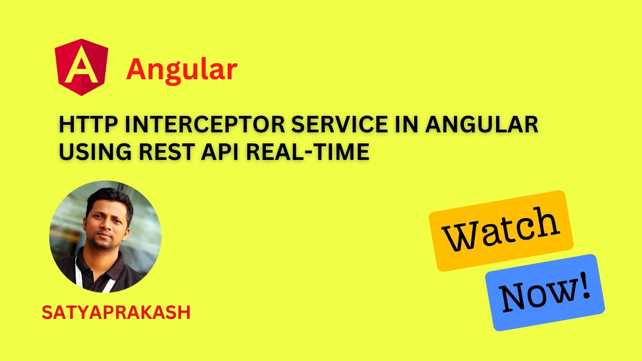Angular Tutorial for Beginners: HTTP Interceptor Service using Rest API #angular
