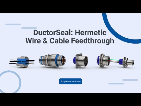 Hermetic Wire Feedthrough | Cable Feedthrough | Sealed Wire Feedthrough | DuctorSeal® Series