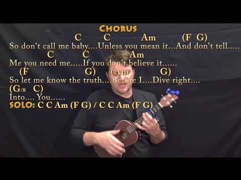 Dive (Ed Sheeran) Ukulele Cover Lesson with Chords/Lyrics - Capo 4th