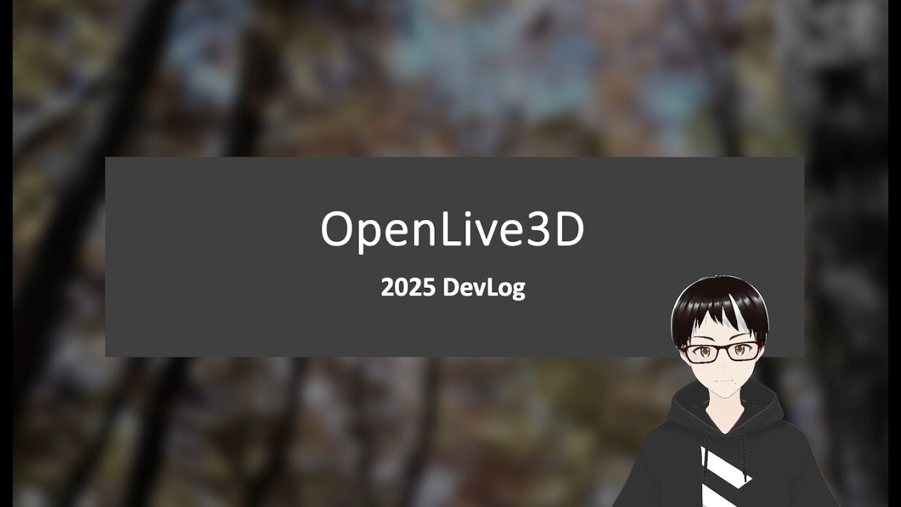 OpenLive3D - DevLog - 2025 - Progress Update
