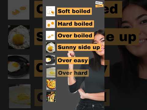 Egg English vocabulary #improveyourenglish #english #boostyourvocabulary #englishlearning #viral